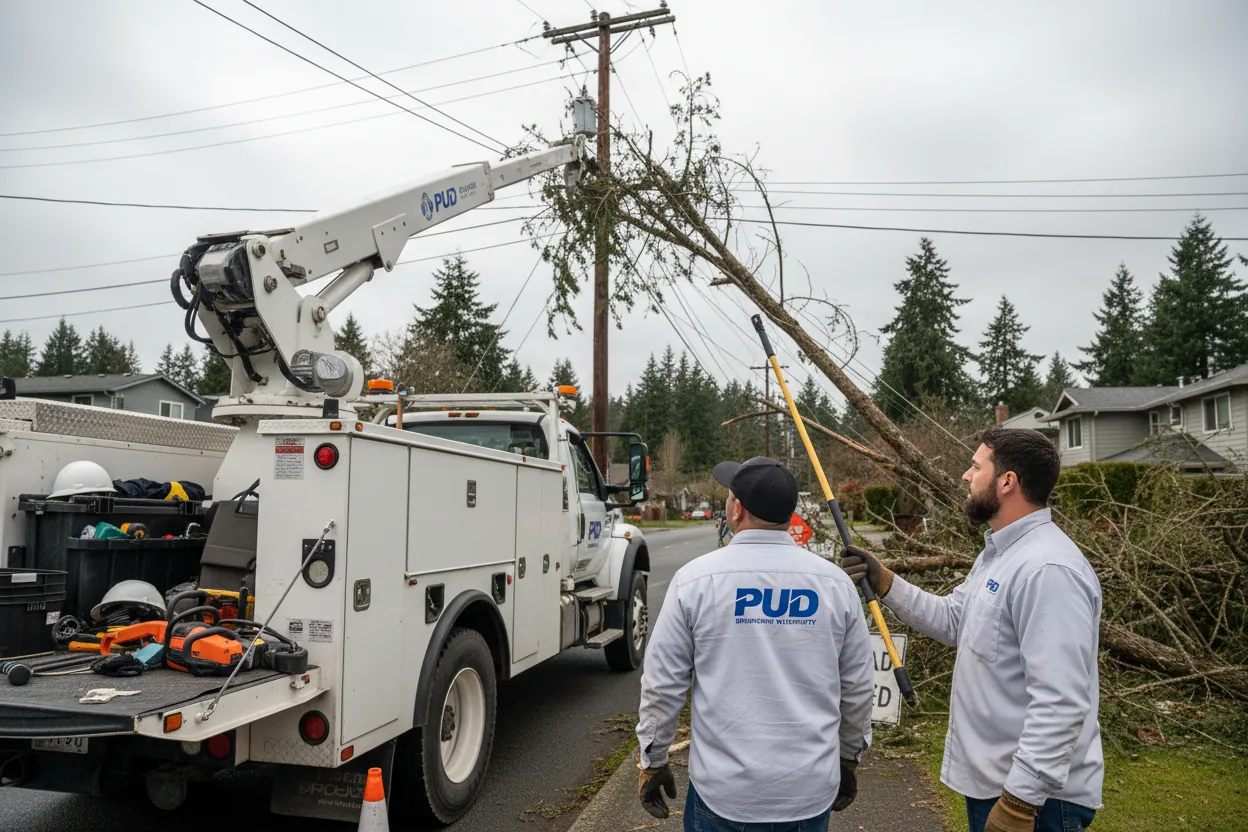 Snohomish County PUD's New Outage Map: Your Storm Safety Tool